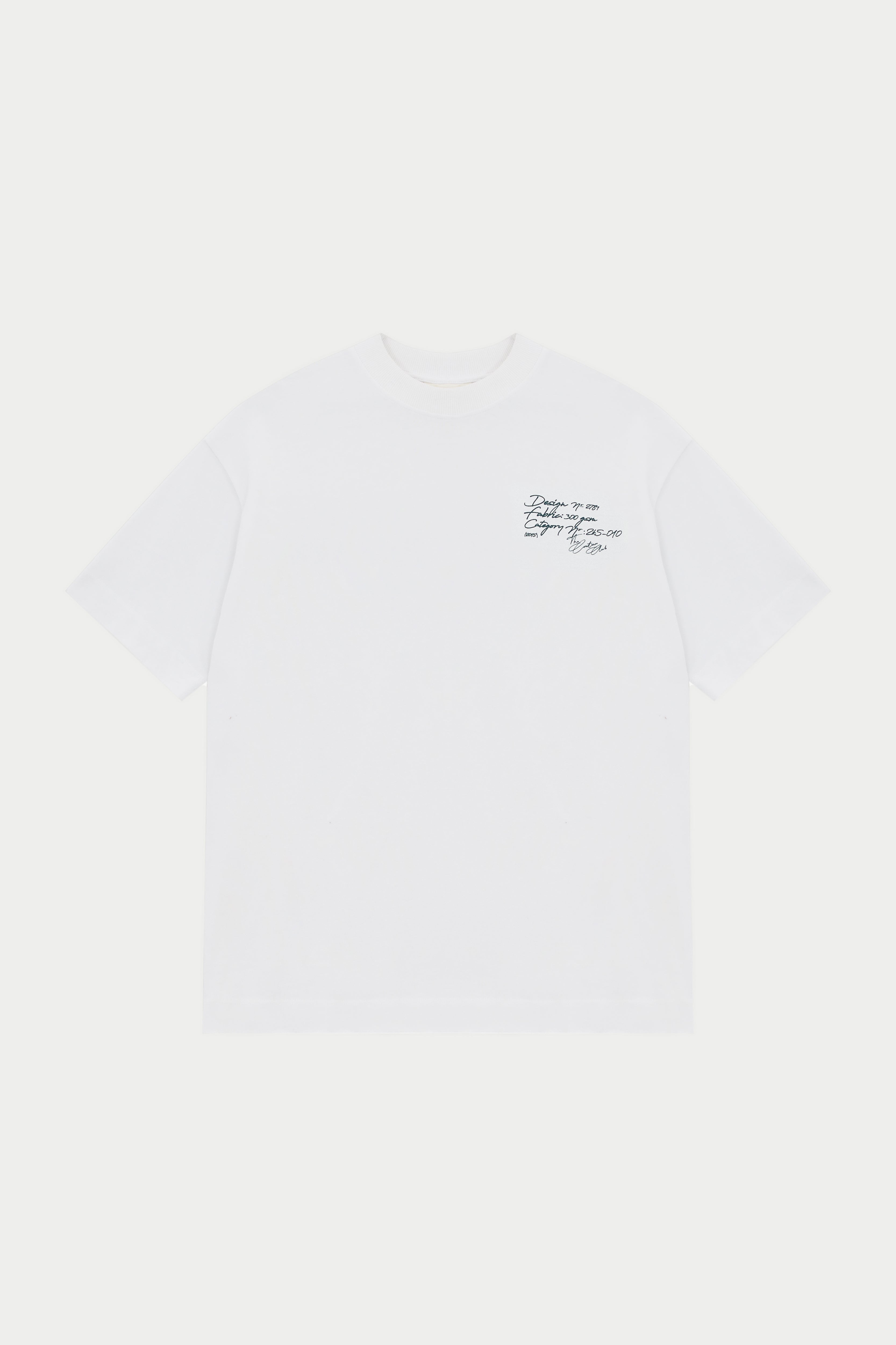 DISPLAY USE ONLY RELAXED T-SHIRT - OFF WHITE – The Couture Club