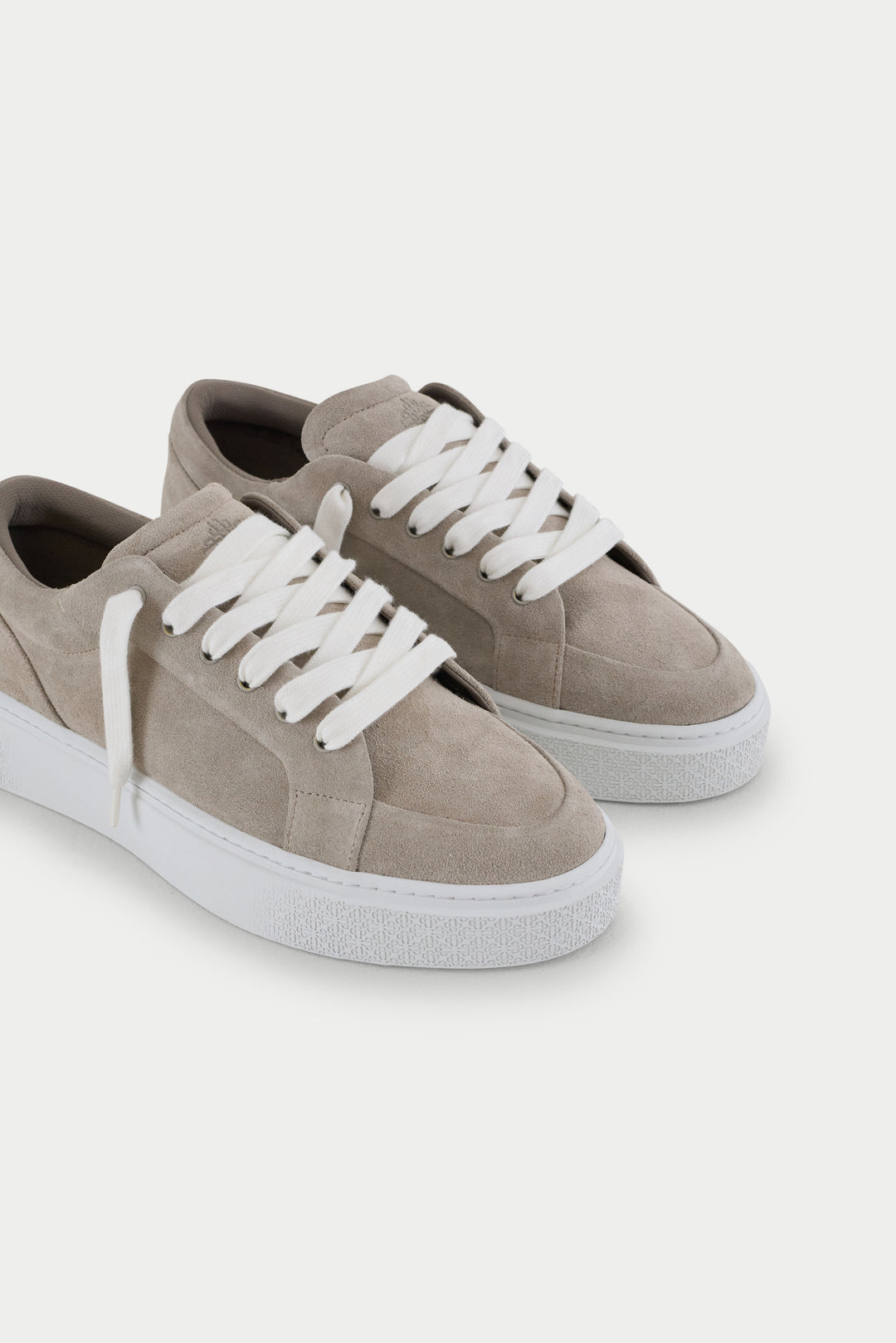 Sand Beige Axis Trainers | Men's Beige Sneakers in Suede – The Couture Club