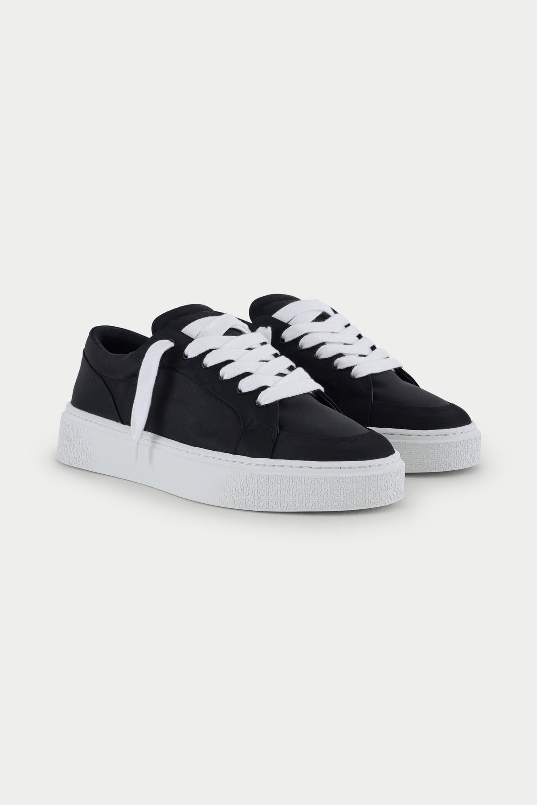 Nylon Black Axis Trainers | Black Sneakers for Men – The Couture Club