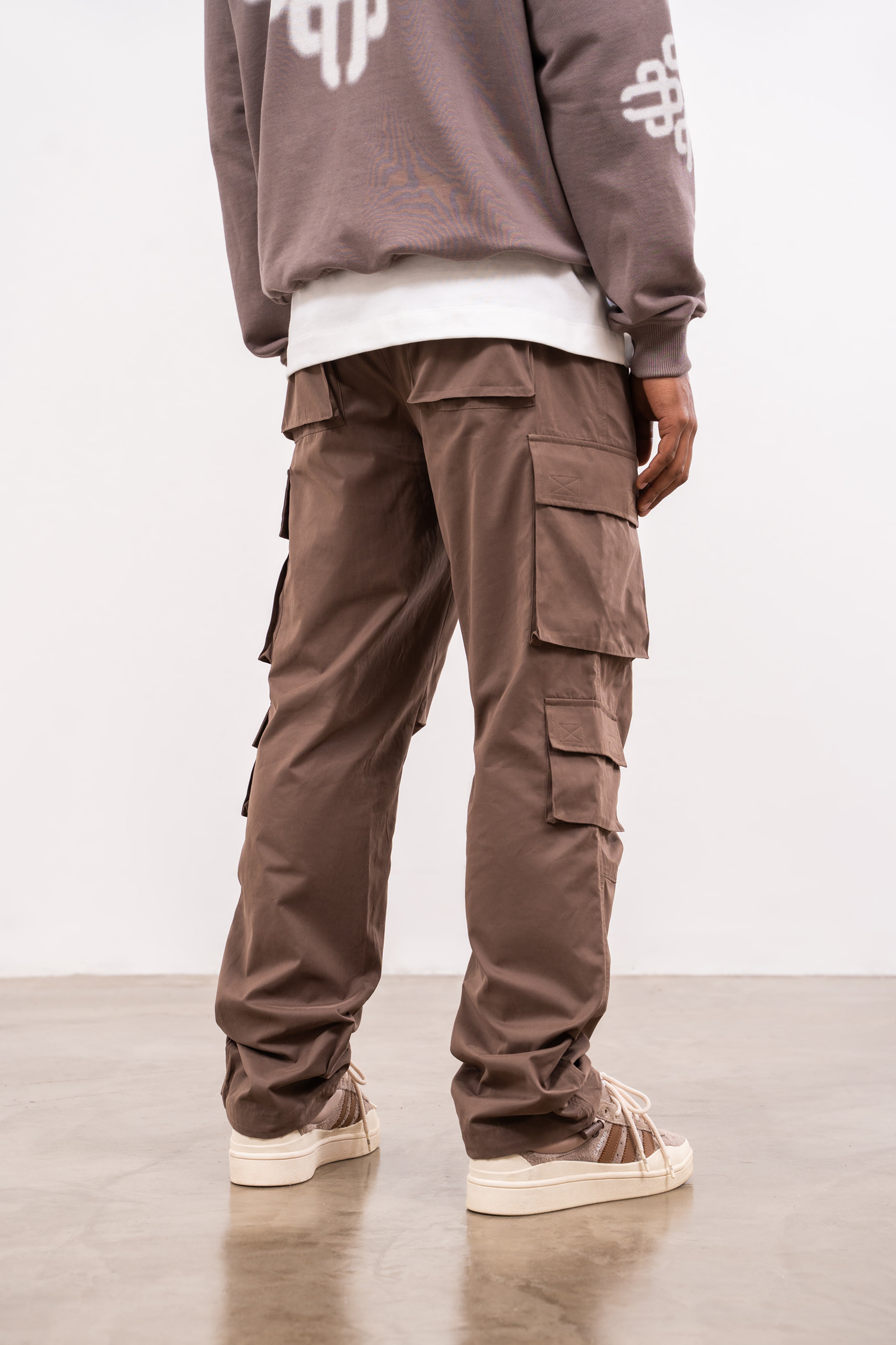 ESSENTIALS CARGO PANT - BROWN – The Couture Club