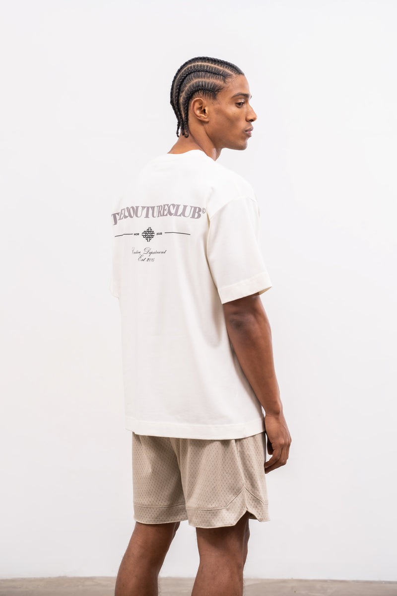 SCRIPT MULTI GRAPHIC T-SHIRT - OFF WHITE – The Couture Club