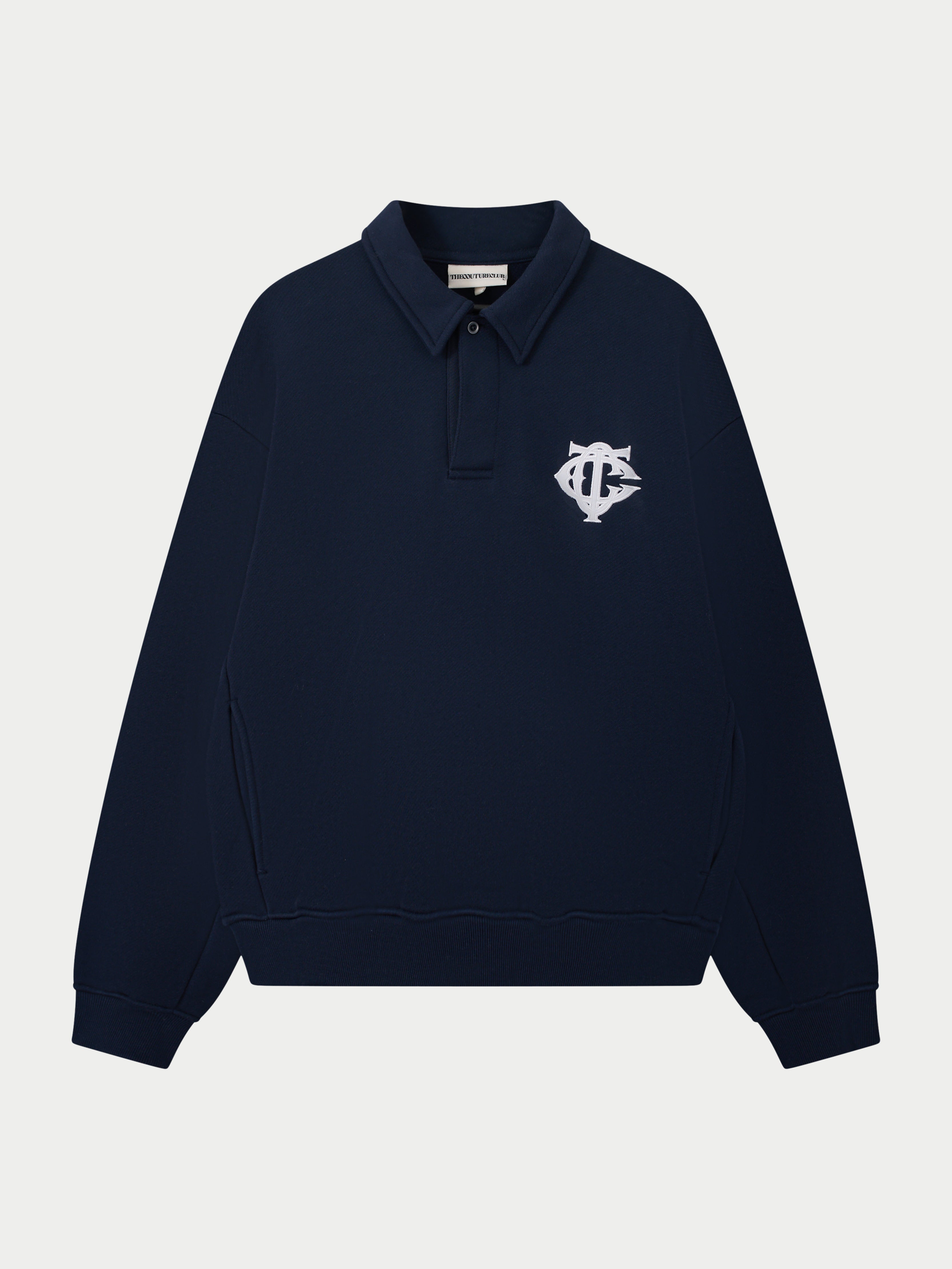 EMBLEM TRACK JACKET - BLACK – The Couture Club