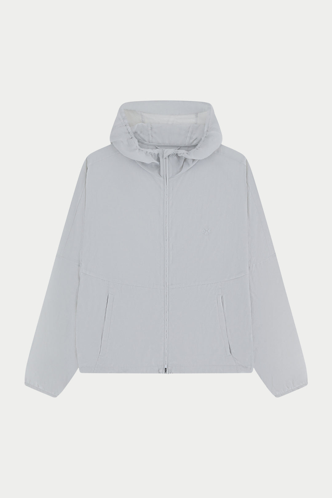 TRANSLUCENT WINDBREAKER - WHITE – The Couture Club