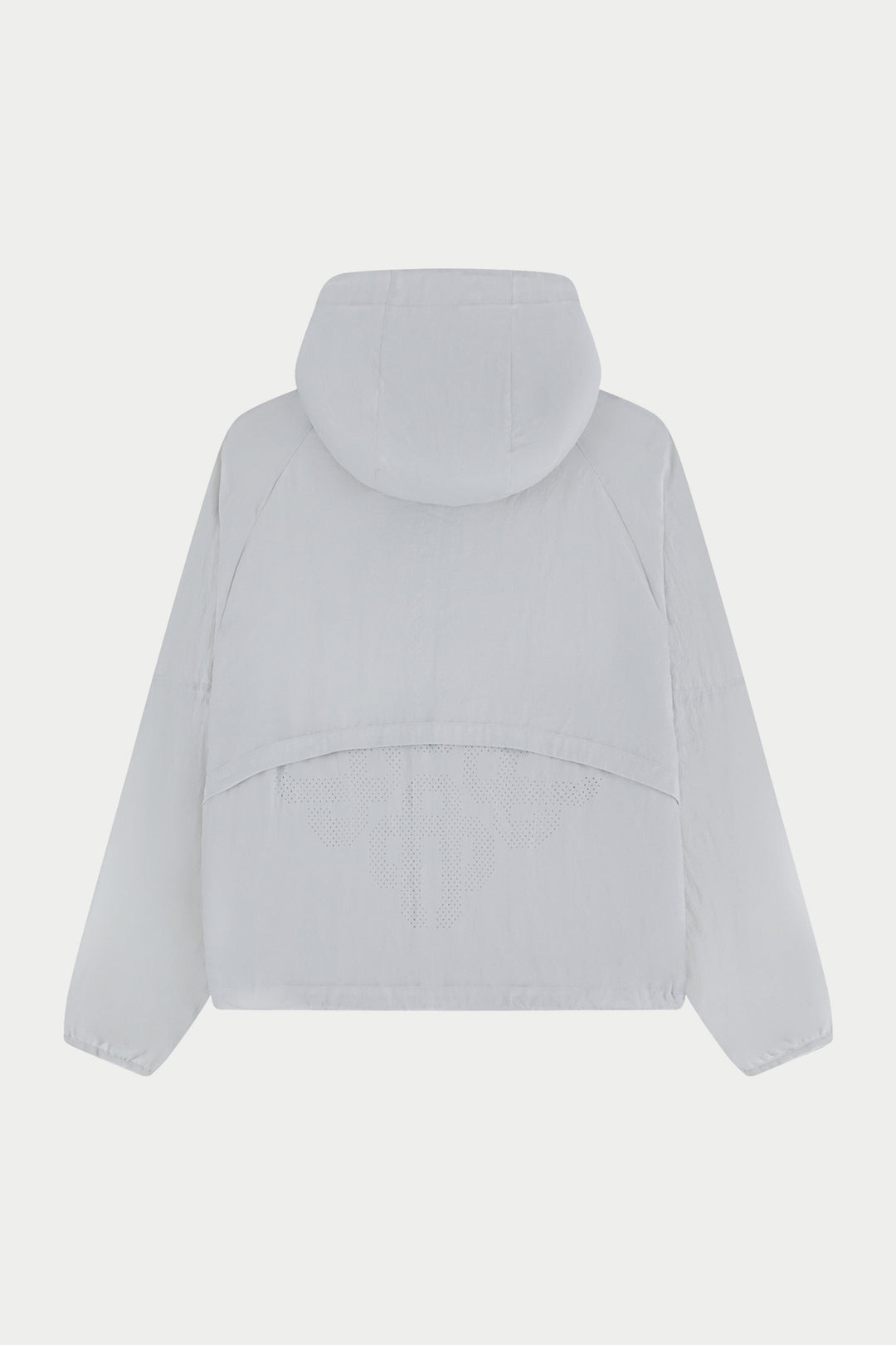 TRANSLUCENT WINDBREAKER - WHITE – The Couture Club