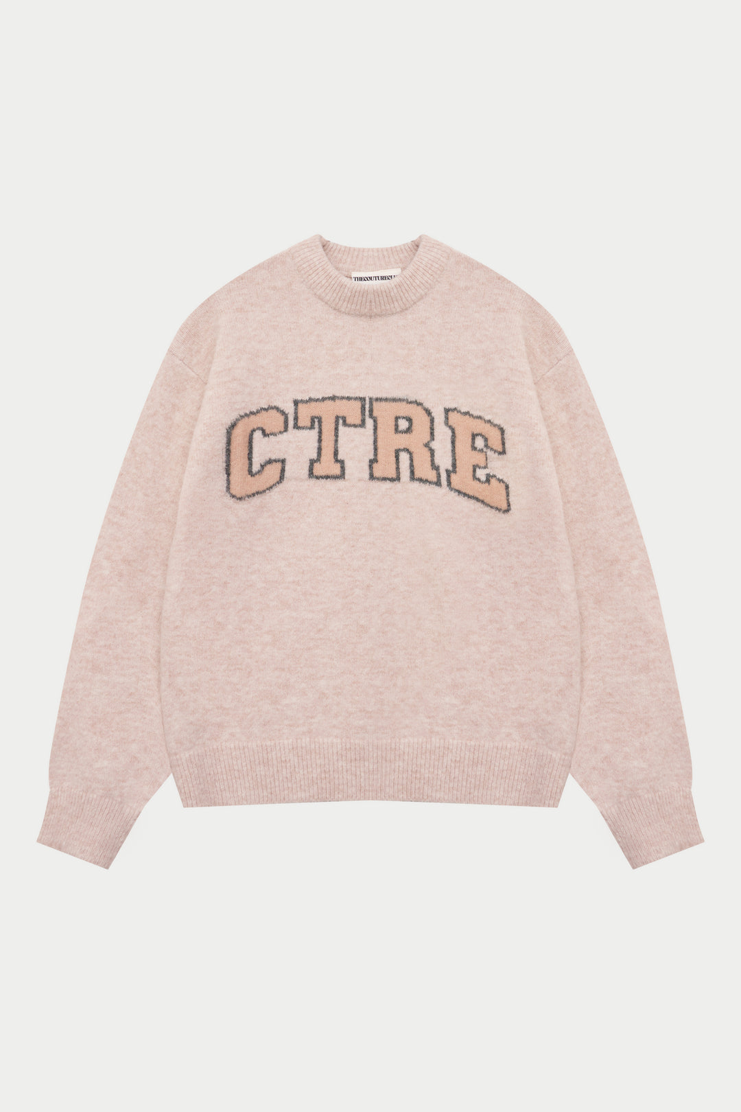 CTRE KNITTED SWEATSHIRT - PINK – The Couture Club