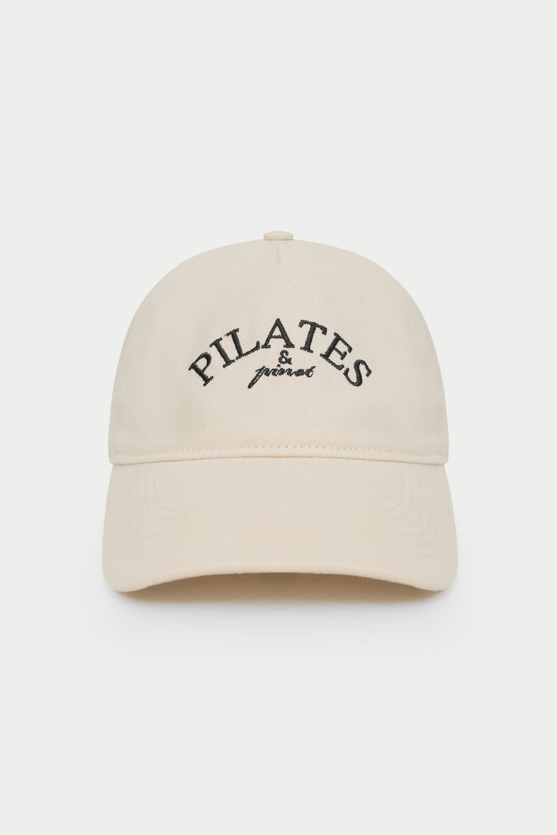 PILATES & PINOT CAP - OFF WHITE – The Couture Club