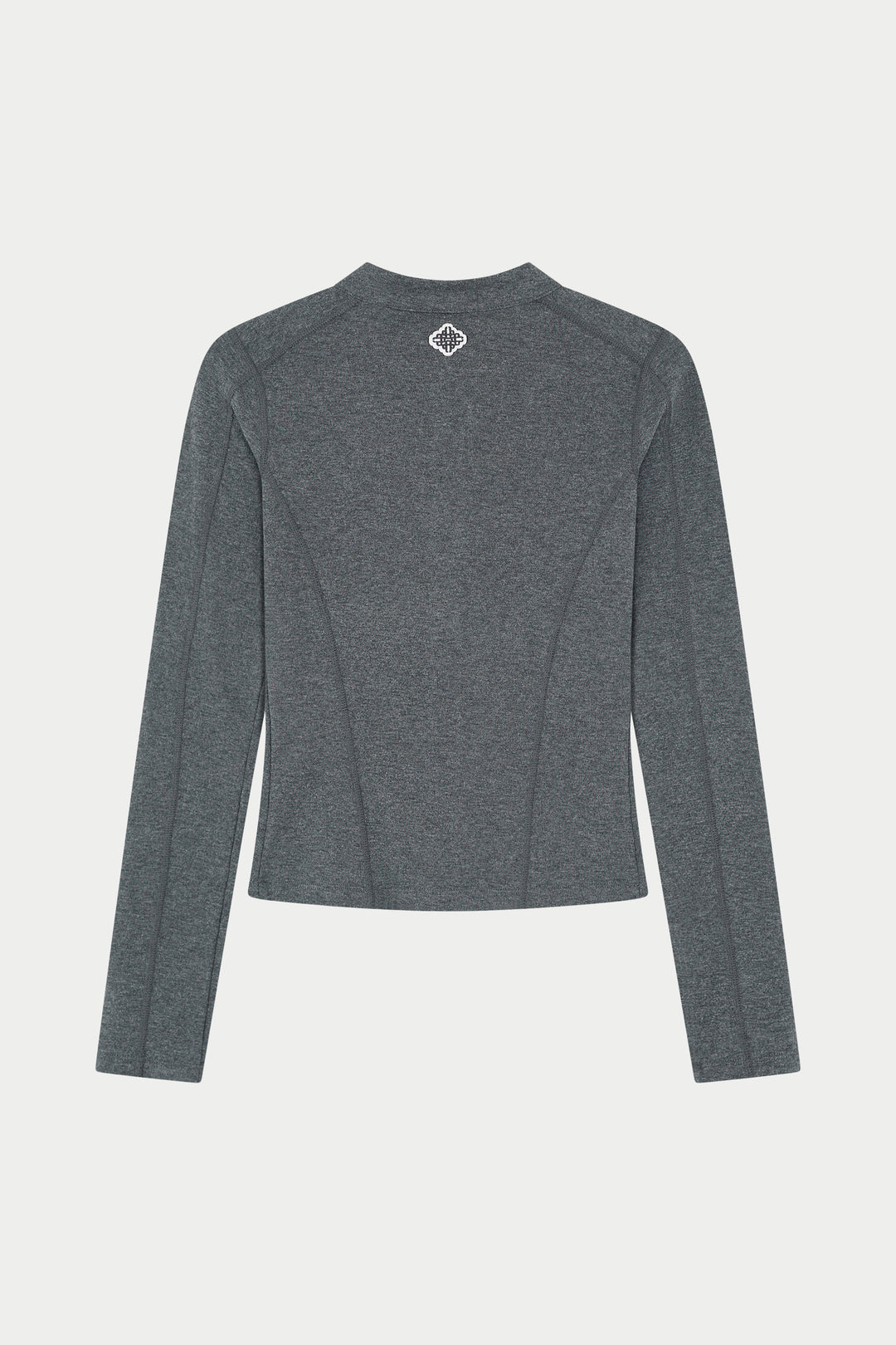 SCULPT SOFT TOUCH LONG SLEEVE ZIP THROUGH - CHARCOAL – The Couture Club