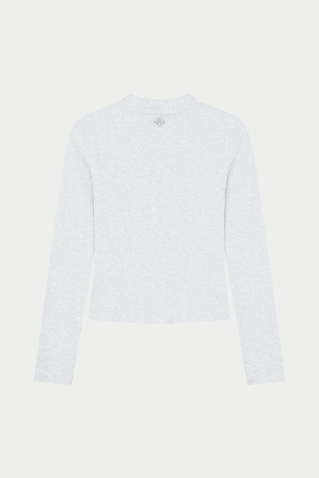 SCULPT SOFT TOUCH LONG SLEEVE ZIP THROUGH - GREY MARL – The Couture Club